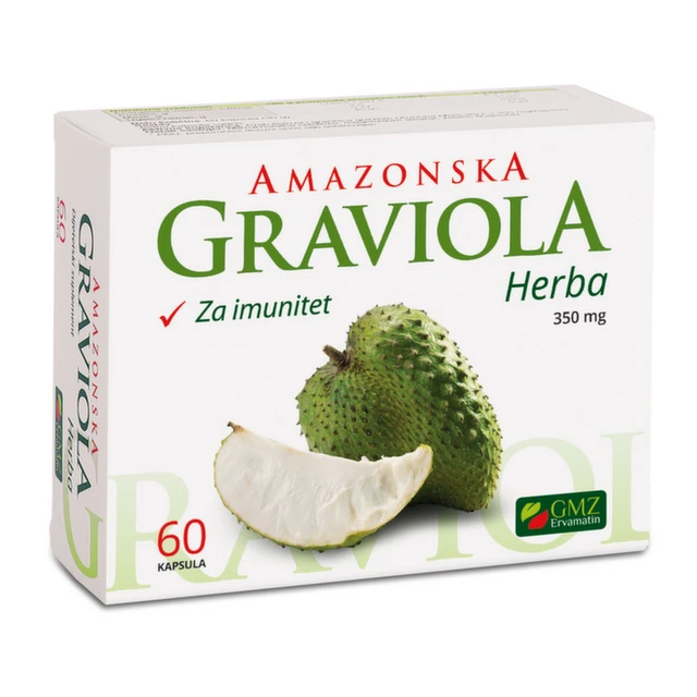 Amazonska graviola herba, 60 kapsula