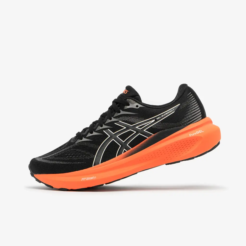 Ženske patike za trčanje Asics Gel-Superion 7 - crno-narandžaste