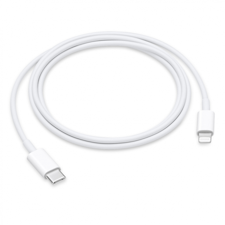 Data kabl L - iPhone 11-14 Type C na Lightning beli 1m