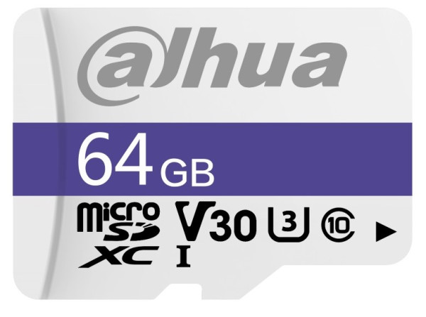 DAHUA 64GB C100 MicroSDXC C10/U3/V30 DHI-TF-C100/64GB MEMORIJSKA KARTICA (nije za video nadzor!)