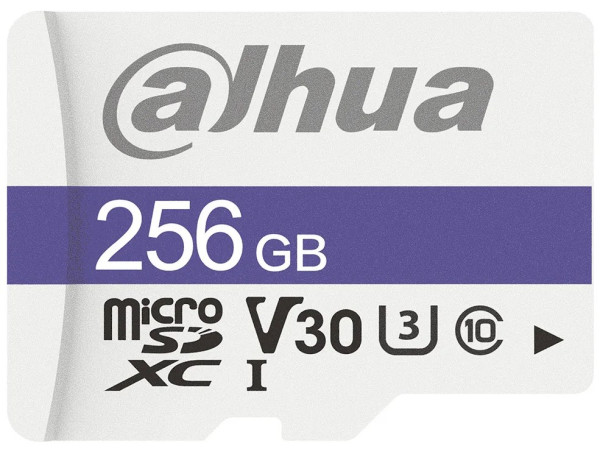 DAHUA 256GB C100 MicroSDHC C10/U3/V30 DHI-TF-C100/256GB MEMORIJSKA KARTICA (nije za video nadzor!)