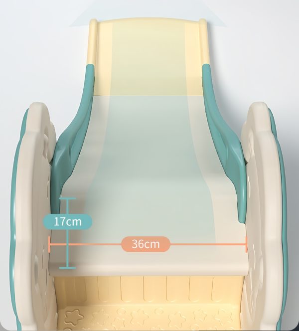 Dečiji tobogan „Lav“ Zelene Boje
