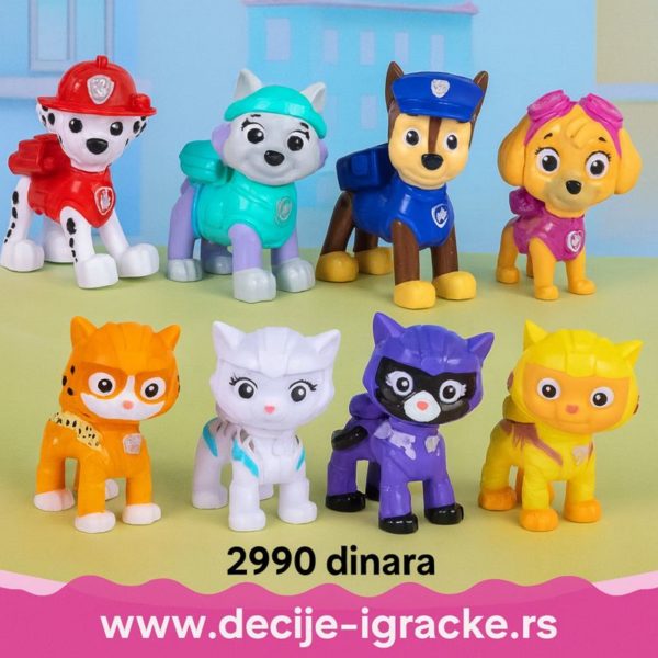 ✨ Original Paw Patrol figurice – omiljeni junaci uvek spremni za akciju!