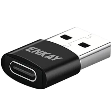 ENKAY ENK-AT105 USB-A / USB-C ADAPTER - CRNI