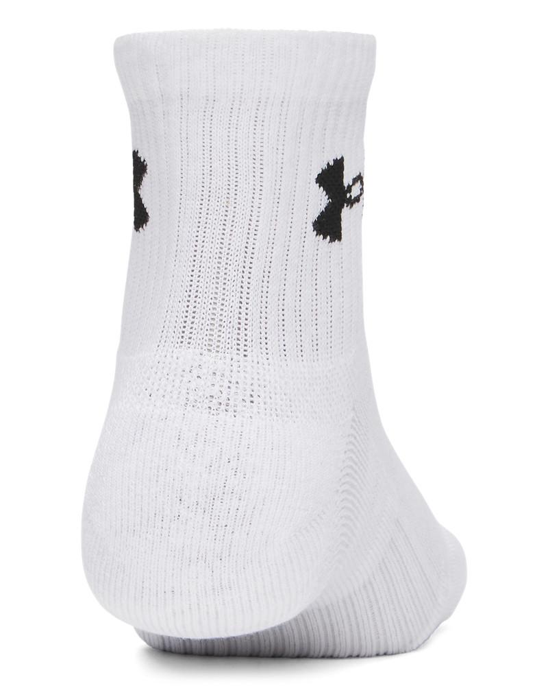 UA Performance Cotton Unisex 3-Pack Quarter Socks