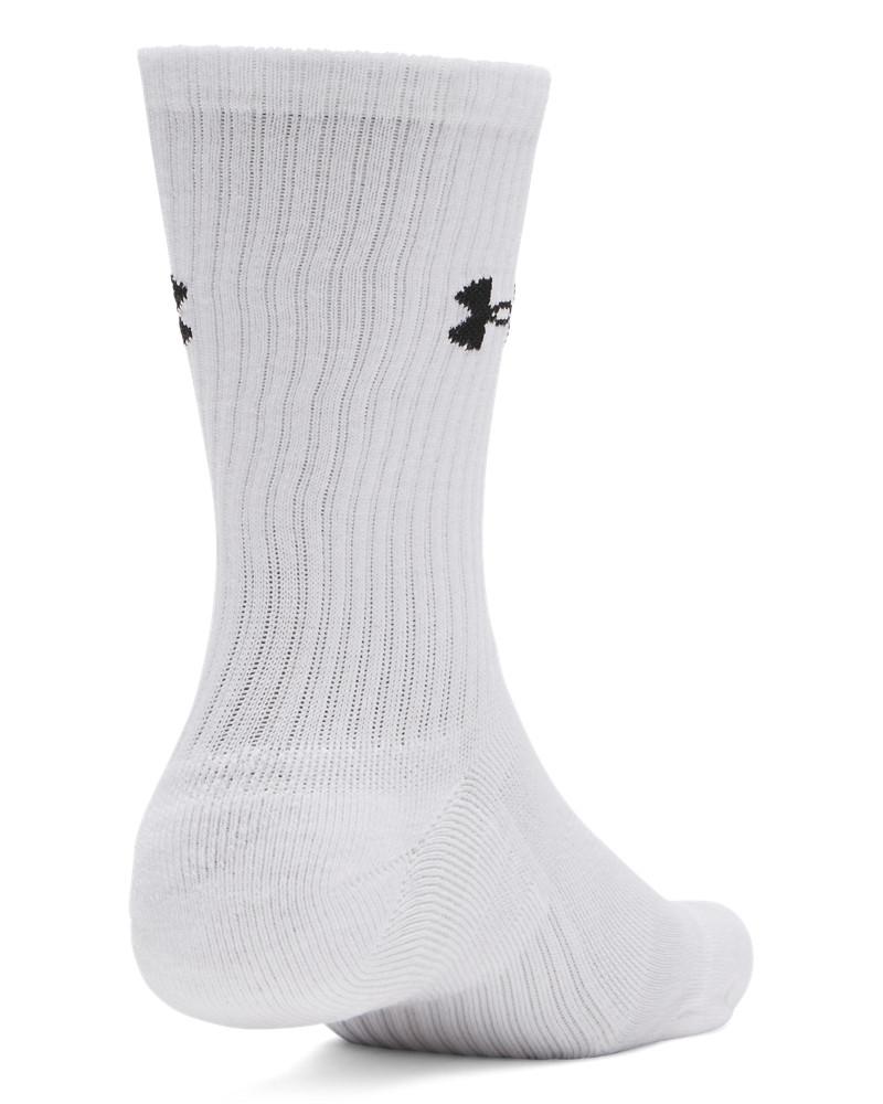 UA Performance Cotton Unisex 3-Pack Crew Socks