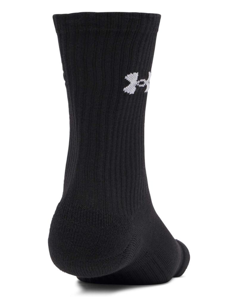 UA Performance Cotton Unisex 3-Pack Crew Socks