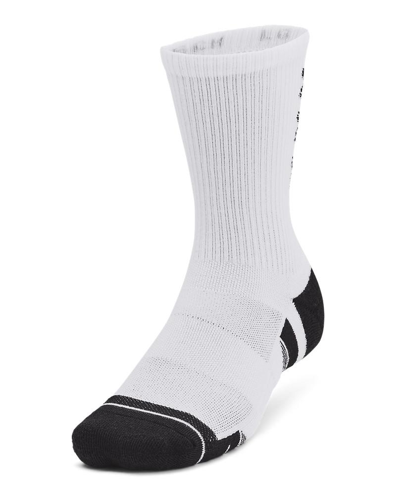 Unisex UA Perf Tech Nov 3pk Crew Socks