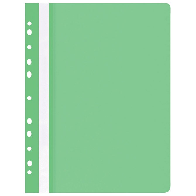 Fascikla mehanika euro pp A4 uložna Donau 21104121-15 svetlo zelena