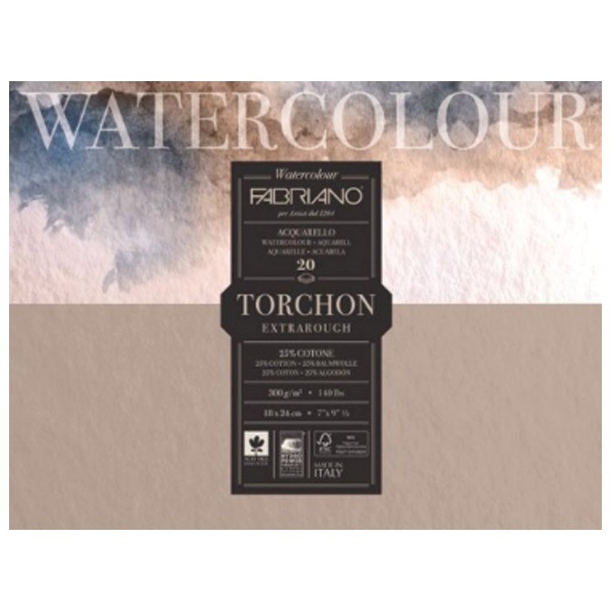 Blok Watercolour Studio Torchon 30,5x45,5cm 20L 300g Fabriano 19100277