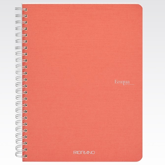 Sveska spirala A5 linije 70L 90g EcoQua Fabriano 19148205 roze (flamingo)