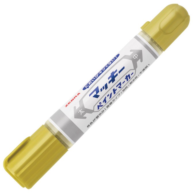 Marker uljani 2/8mm obostrani kosi/okrugli vrh Mckie Paint Zebra 57558 zlatni