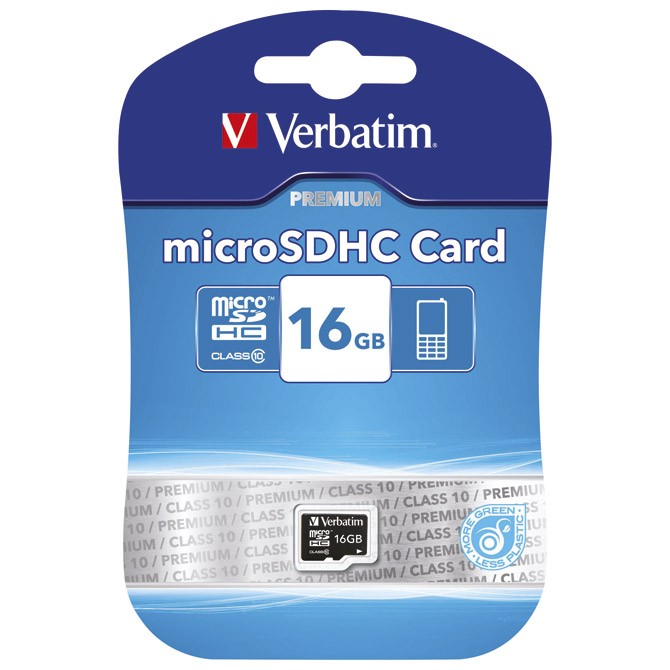 Kartica memorijska micro SDHC 16GB (class 10) Verbatim 44010 blister!!
