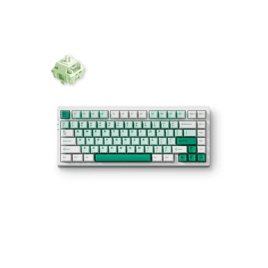 Bežična gaming tastatura MCHOSE G75 Pro Mehanička green