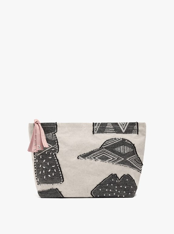 JACQUARD COSMETICS BAG