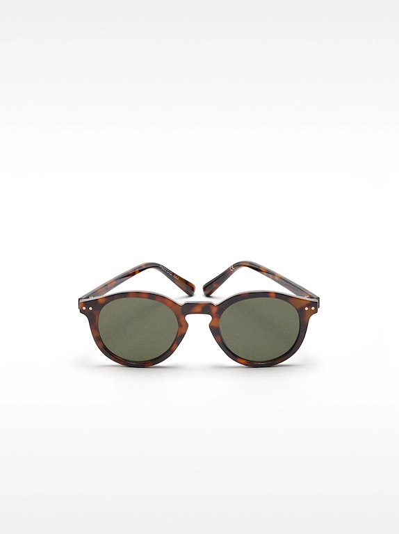 ROUND TORTOISESHELL SUNGLASSES