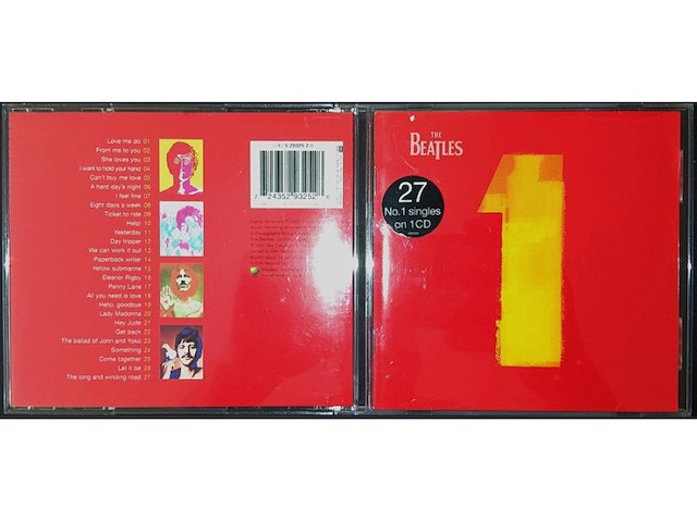 The Beatles-The Beatles 1. Made in EU CD (2000)