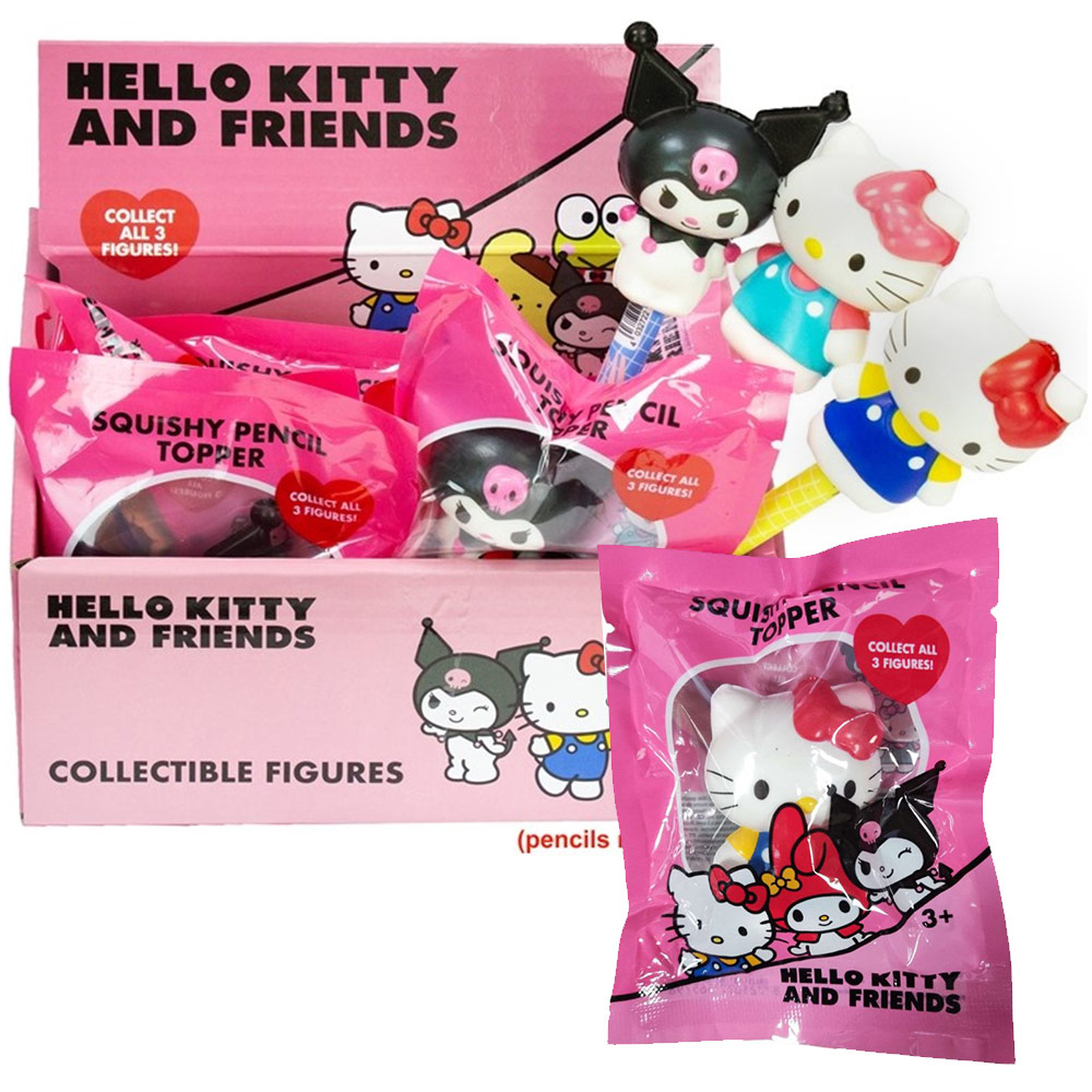 Hello Kitty and Friends squishy toper za olovku Kuromi