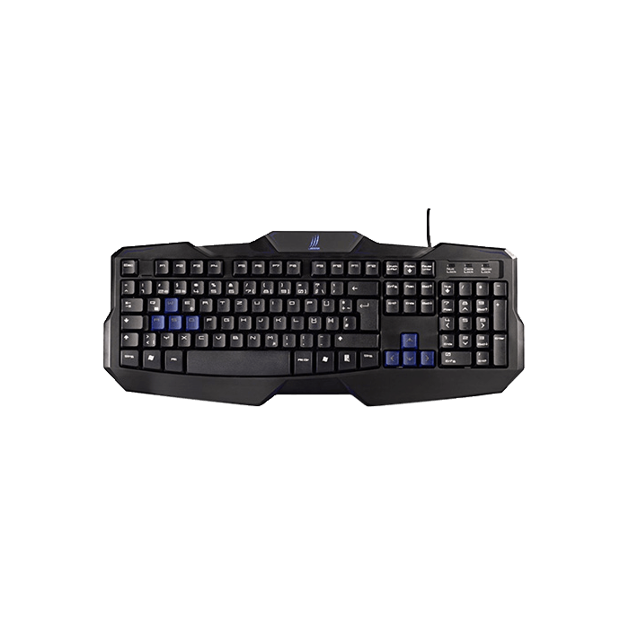 HAMA Gejmerska tastatura URAGE EXODUS 2 (Crna) USB, Membranski tasteri, EN (US)