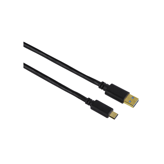 HAMA USB kabl Tip-C 1.8m (Crni) - 135736, USB 3.1 gen1 - do 5Gbps, USB-A, USB-C, Okrugli