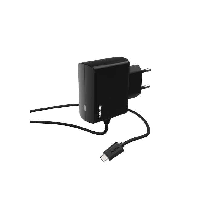 HAMA Punjač za telefon 183247 Kućni žični punjač, Micro USB, 5V / 2.4A, 2.4 A