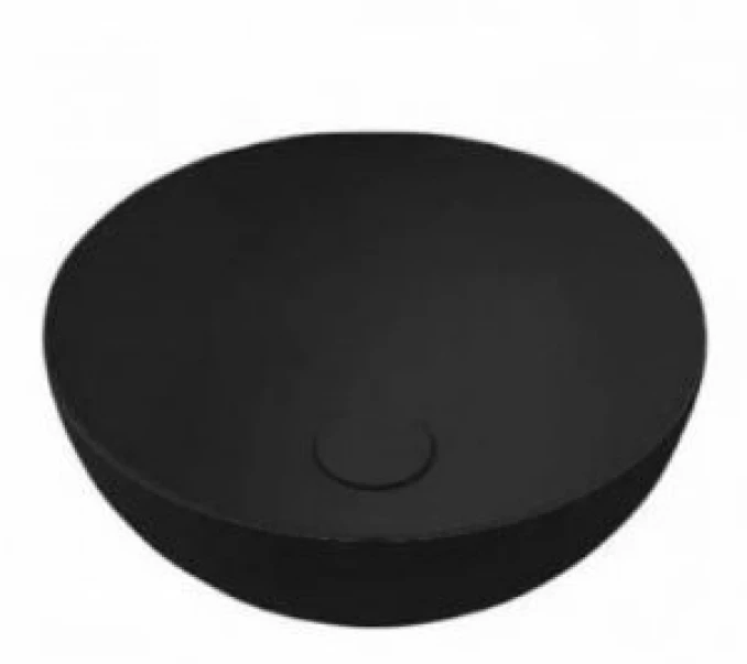 Lavabo nadgradni HATRIA HAPPYHOUR SLIM 06:00 fi400x160 black matt