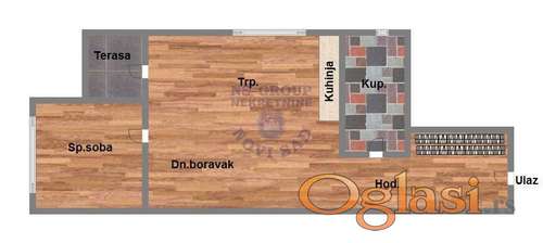 Izgradnja- dvosoban stan 44m2