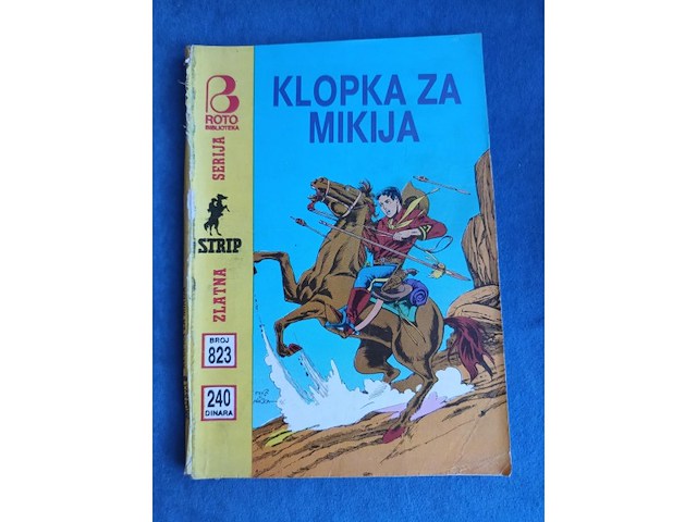 ZS 823 KLOPKA ZA MIKIJA - KAPETAN MIKI