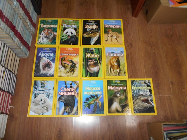 National Geographic Kids LOT od 13 knjiga