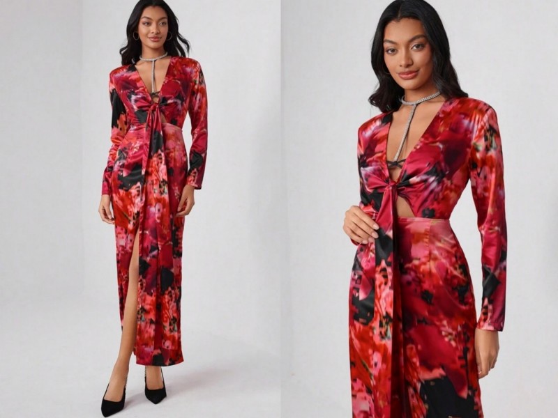 ***Valeria Gomez x Shein maxi haljina***novo***