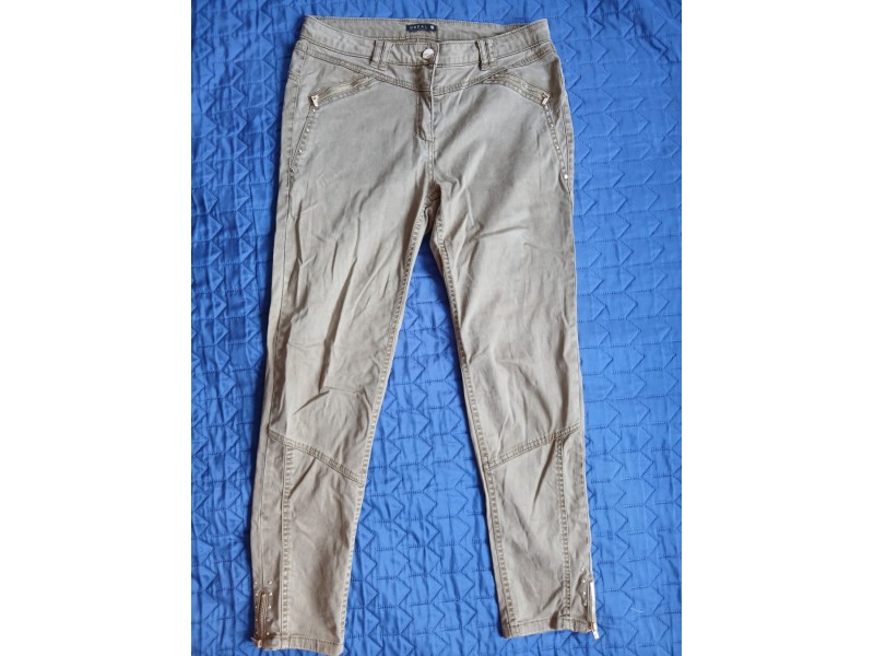 Bréal maslinasto zelene-drap pantalone, 38