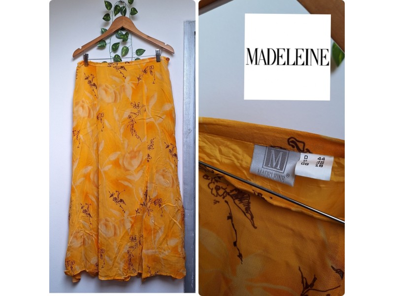 MADELEINE vintage viskozna suknja NOVA L-XL