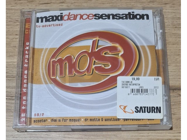 MAXI DANCE SENSATION - 2CD