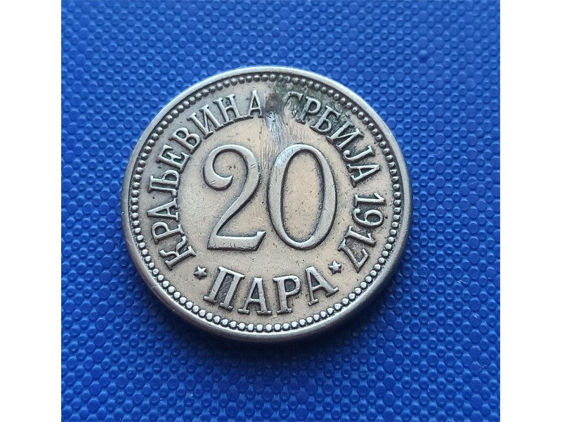 20 para 1917.