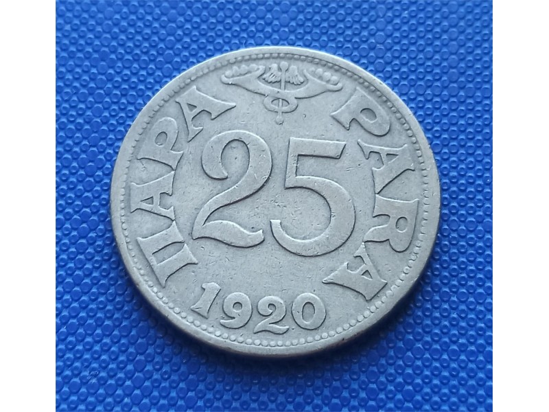 25 para 1920.