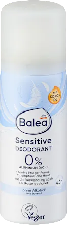 Balea
SENSITIVE dezodorans u spreju - putna ambalaža, 50 ml