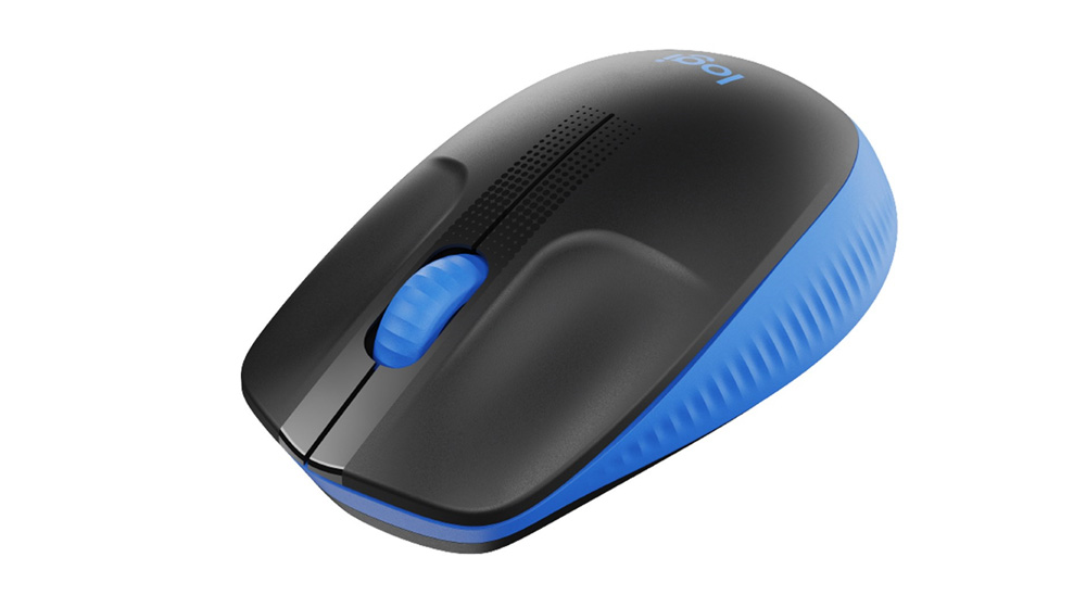 M190 Full Size Wireless Mouse Blue