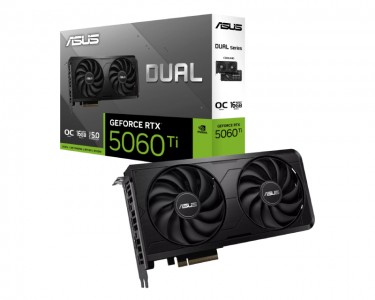 ASUS nVidia GeForce RTX 5060 Ti 16GB 128bit DUAL-RTX5060TI-O16G-EVO