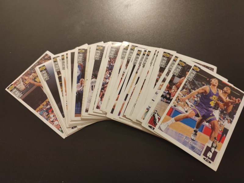 LOT SLICICA ZA ALBUM NBA BASKETBALL 1995-1996