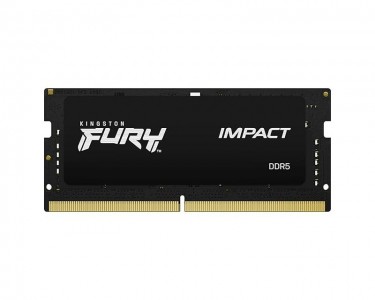 KINGSTON SODIMM DDR5 16GB 6000MT/s KF560S38IB-16 FURY Impact Black XMP