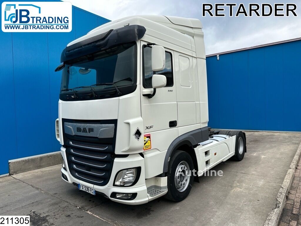DAF XF 530 EURO 6, Standairco, Retarder tegljač