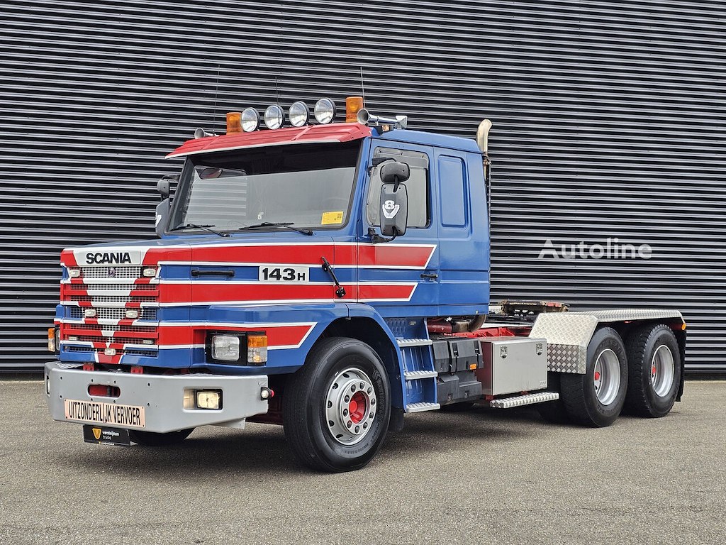 Scania T143.450 6x4 TORPEDO / HAUBER / HYDRAULIC tegljač