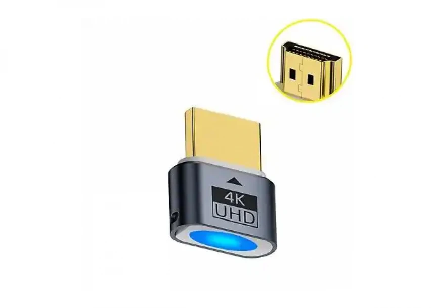 Adapter konverter Kettz HA-K171G HDMI emulator 4K
