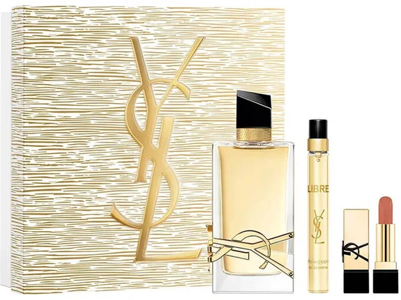 YSL Libre set (EDP 90ml + EDP 10ml + Lipstick 1.3g)