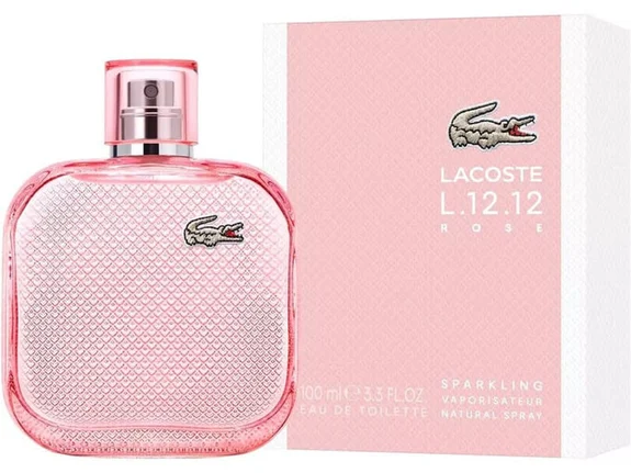 Lacoste L.12.12 Rose Sparkling EDT 100ml