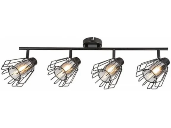 Rabalux Spot rasveta Emerencia E14 4x MAX 40W crna (73070)