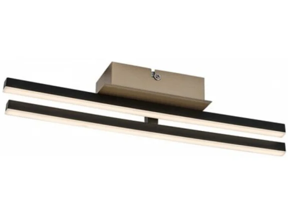 Rabalux Plafonjera Demir LED 16W crno zlato (71396)