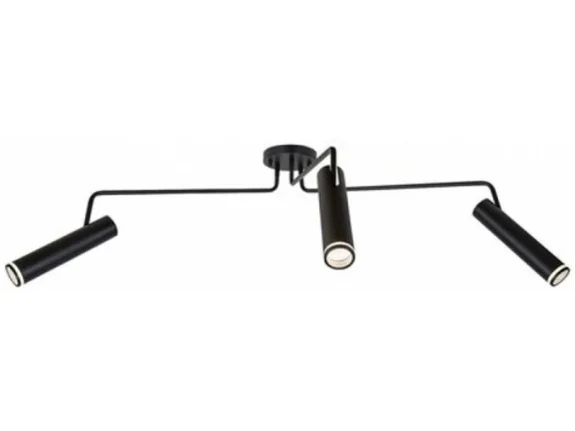 Rabalux Plafonjera Senobia GU10 3x MAX 35W crna (73039)