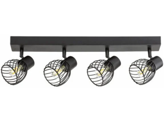 Rabalux Spot rasveta Aberama E14 4X MAX 10W crna (73004)