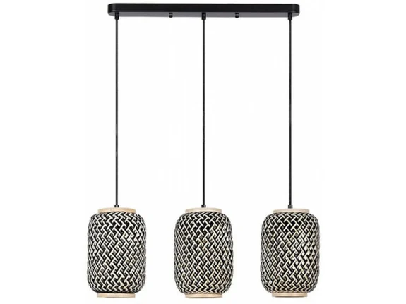 Rabalux Visilica Adalla E27 3x MAX 40W mat crno (72093)